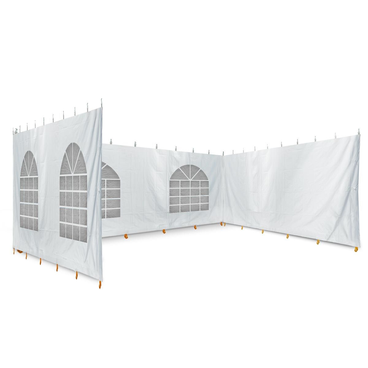 20 Foot Heavy Duty Side Wall with Windows - Drake Tent Rental